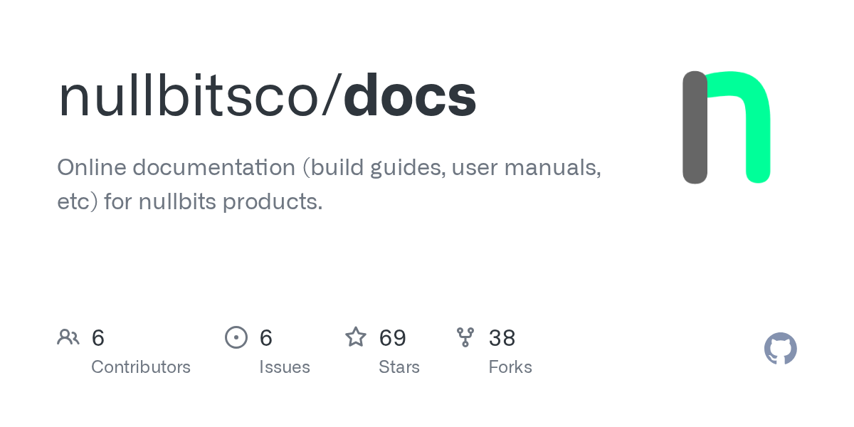 Right here! https://github.com/nullbitsco/docs/blob/main/nibble/build ...