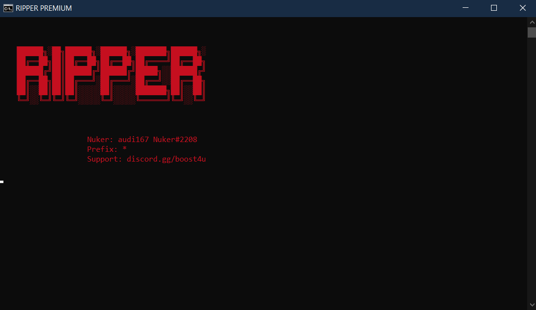 Github Audi167 Discord Server Nuker Simple Uhq Discord Nuker Bot Written In Nodejs Easy To