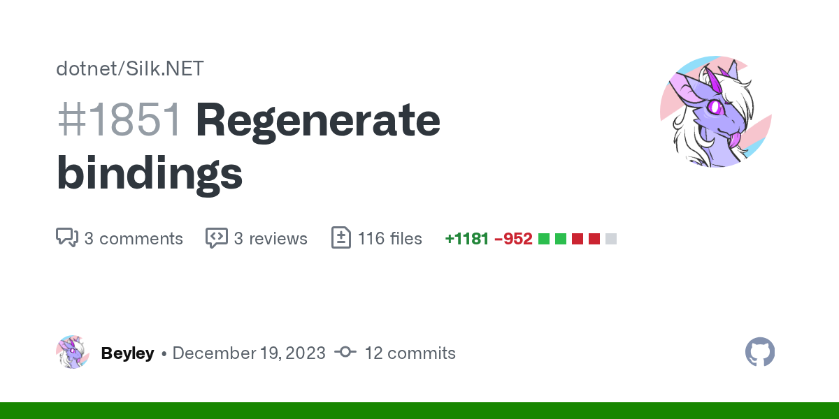 can't wait for the "bindles.net" april fools prank next year - Silk.NET