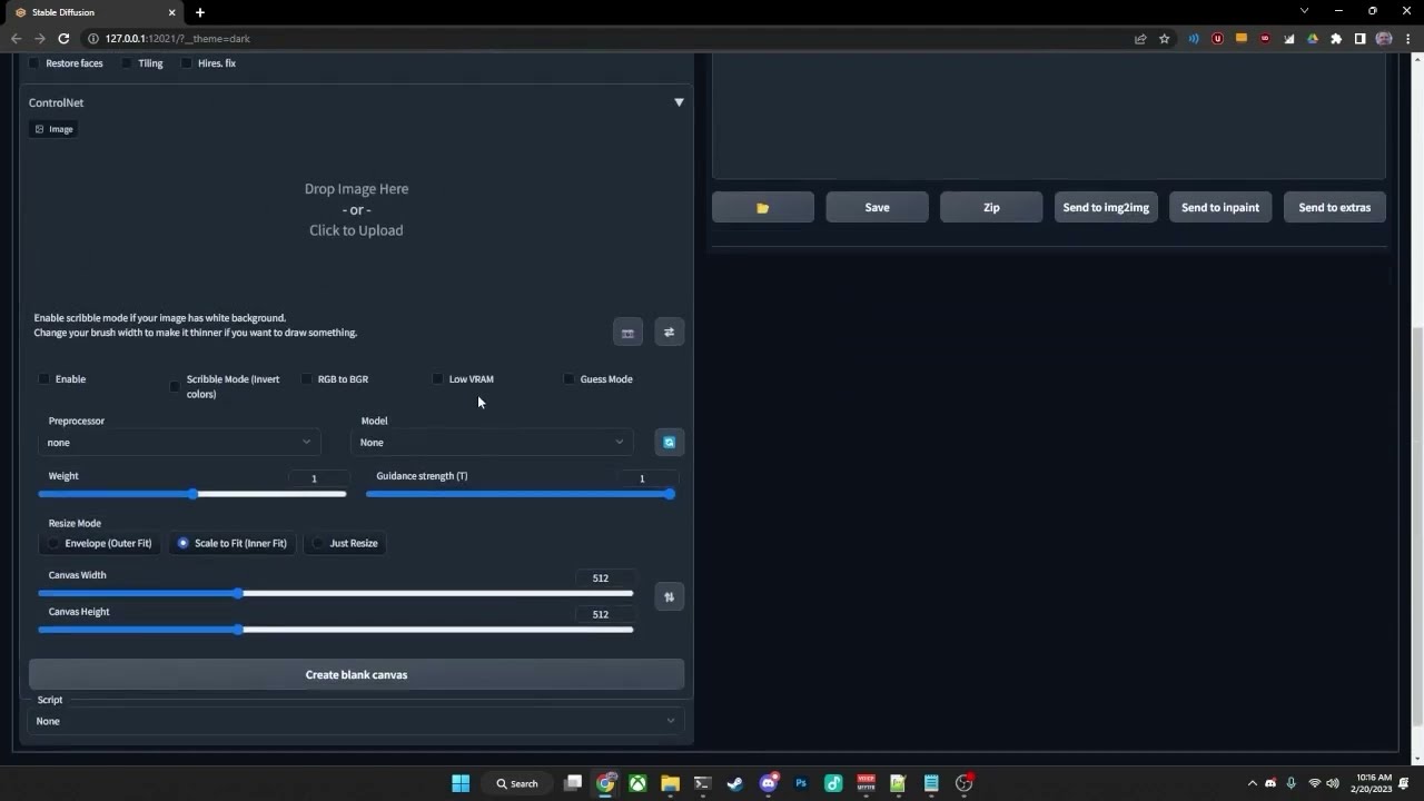 I have exactly done all the steps here for trying ControlNet on ...