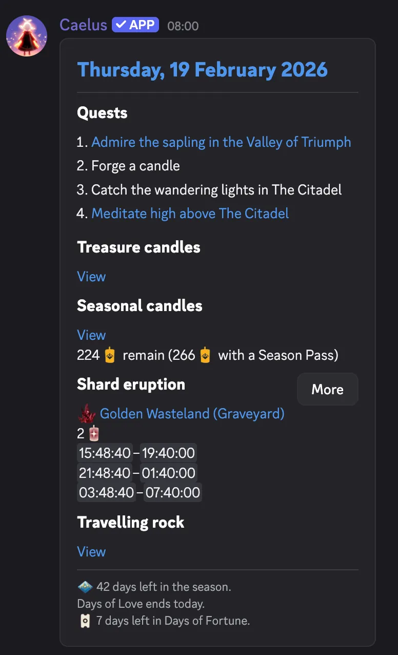 Caelus | Discord App Directory