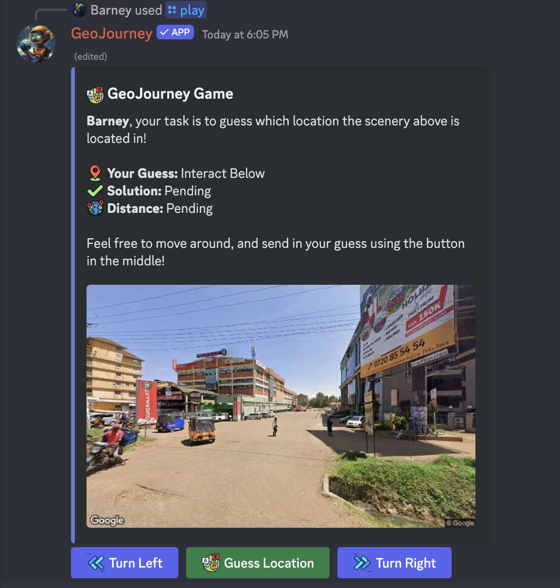 Add GeoJourney Discord Bot | Invite Link