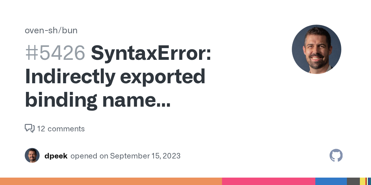 Hey all - are there any plans to get Bun support into Miniflare? Right ...