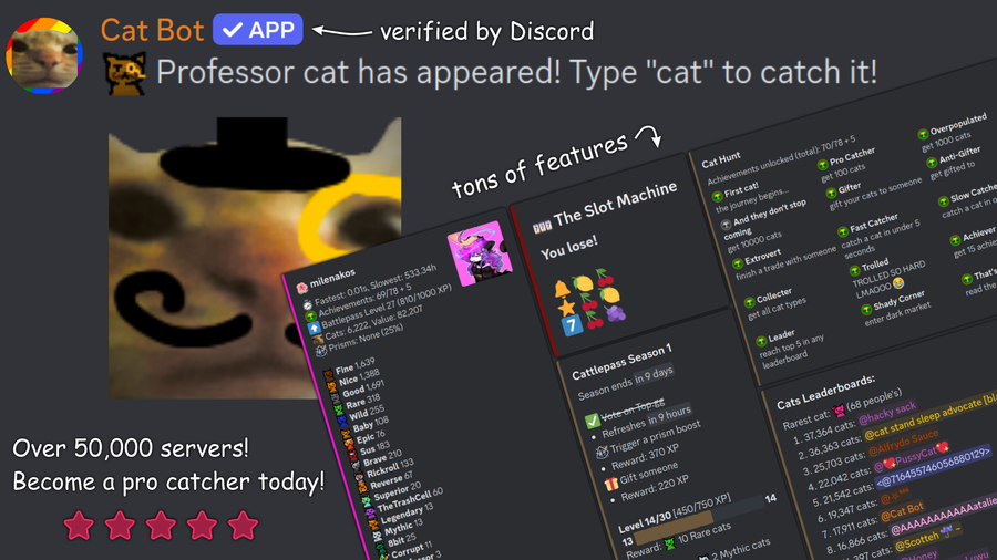 Cat Bot | Discord App Directory