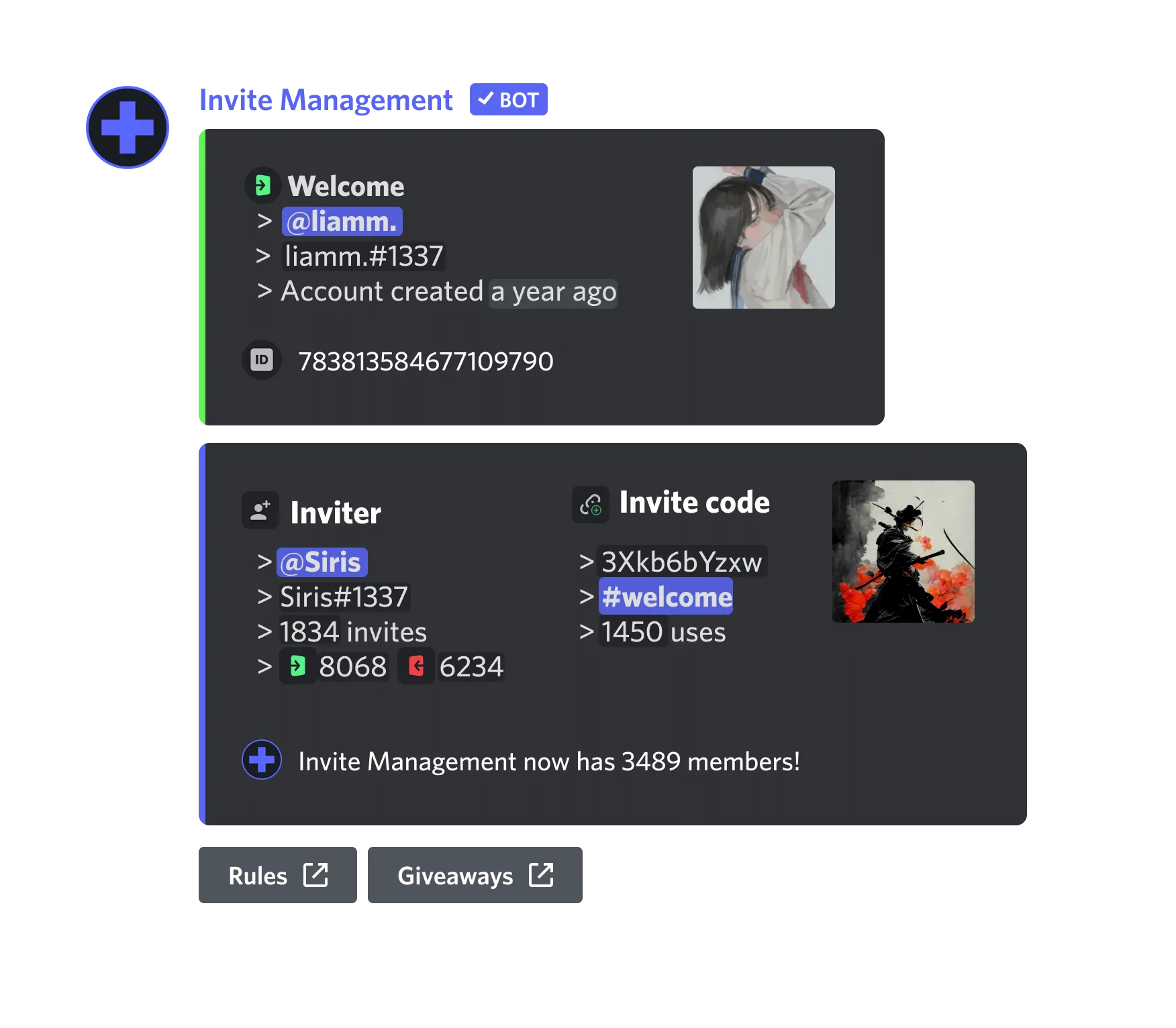 Invite Management | Discord App Directory