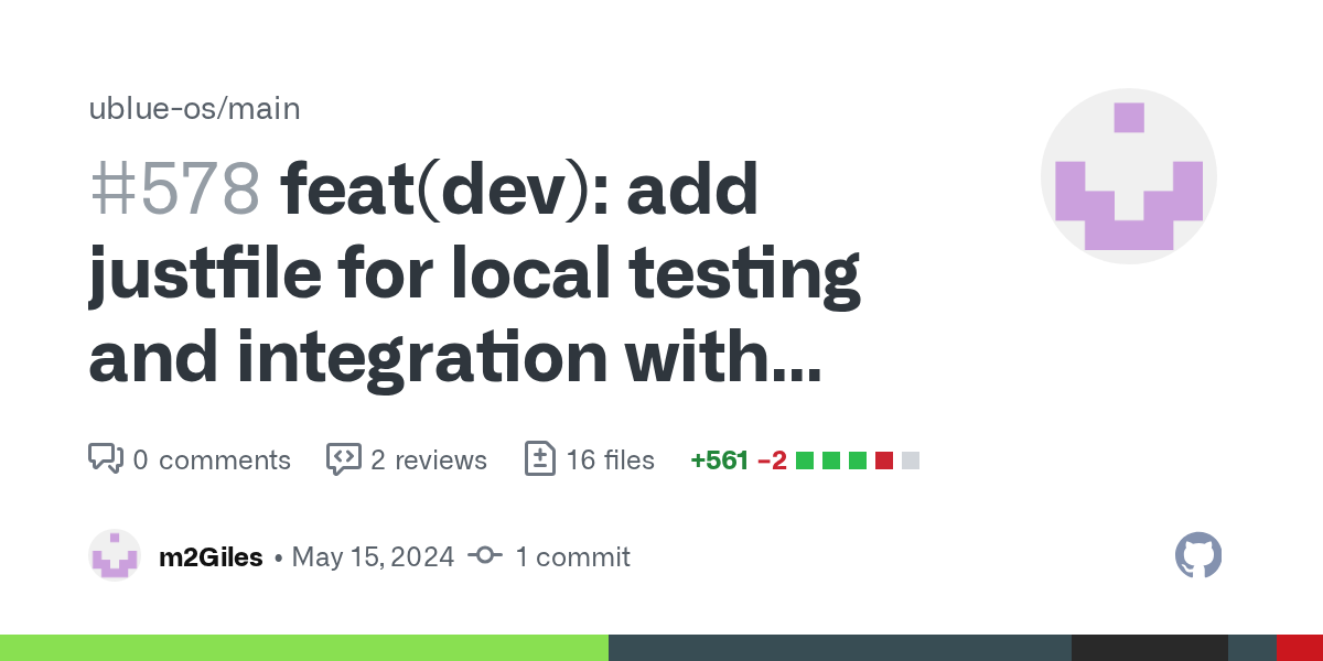 Do we need to approve this one? https://github.com/ublue-os/config/pull ...