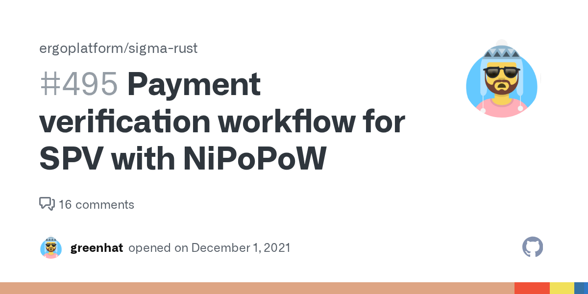 NiPoPow SPV API with workflow described in https://github.com ...