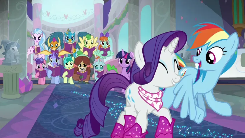 Le Poney Blanc - [Rétrospective] MLP : S8 E17 - Deux amies improbables