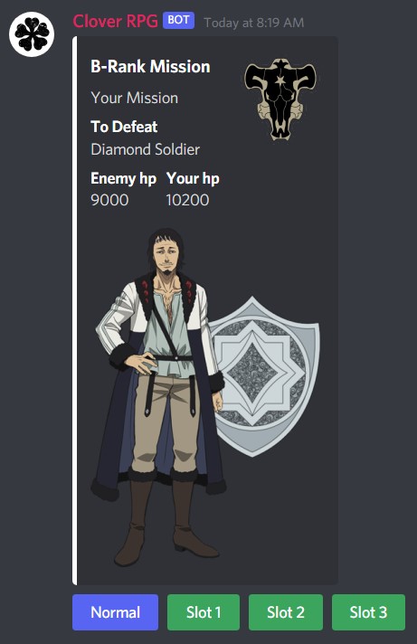 Clover RPG Bot | Discord App Directory