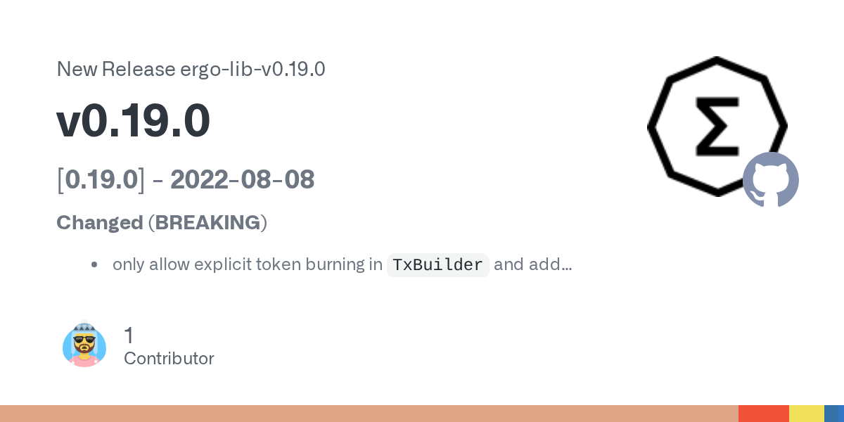 you can do an eip describing it in detail - Ergo Platform