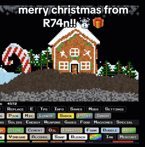 AAHHH MY EYES - ⛄ R74n / Sandboxels