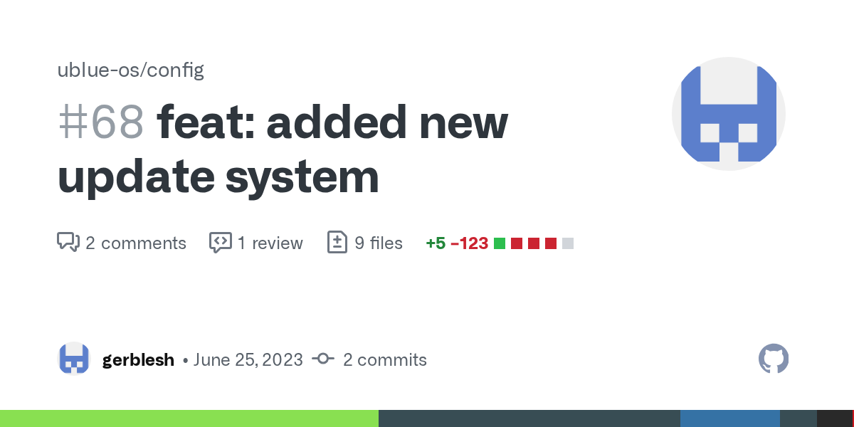 PR is basically ready to merge too, but idk if you want to accept it rn ...