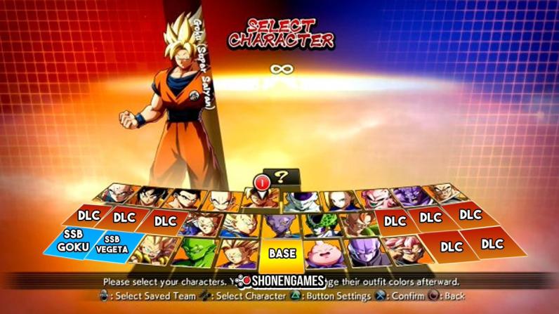 Actual FighterZ roster, how many units do you think we're missing? : r ...