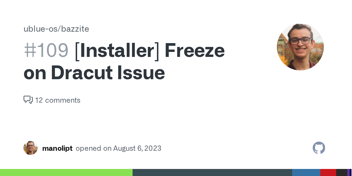 also im a little worried about this issue - https://github.com/ublue-os ...