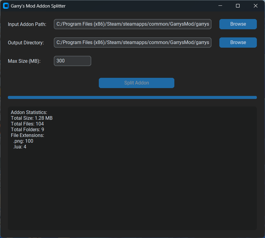 GitHub - OctoPassik/GAddonSplitter: GMod Addon Splitter: Effortlessly divide large Garry's Mod ...
